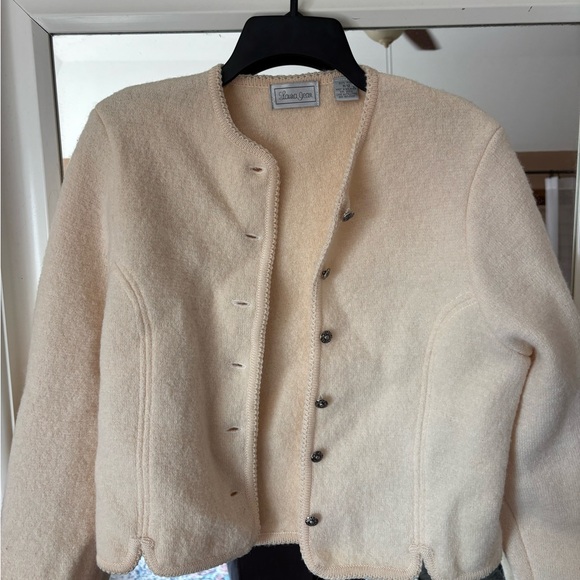 Jackets & Coats | Vintage Cream Jacket | Poshmark